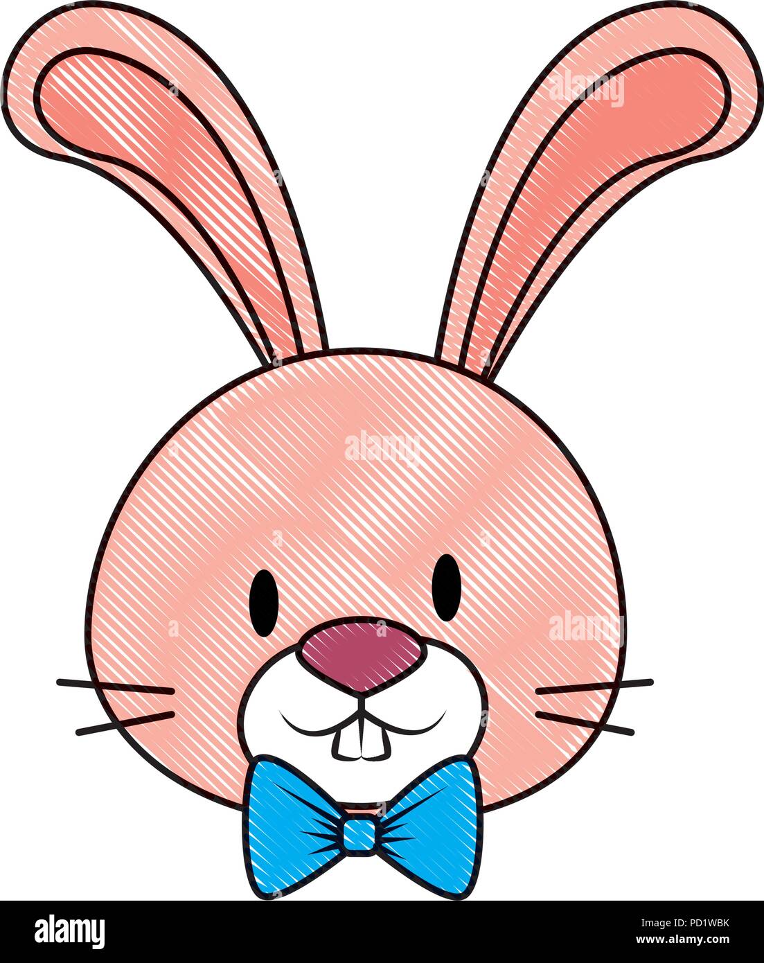 cute and adorable rabbit character Stock Vector Image & Art - Alamy