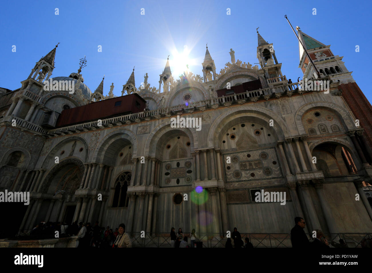 Basilica Cattedrale Patriarcale di San Marco in Venice, Italy, better ...