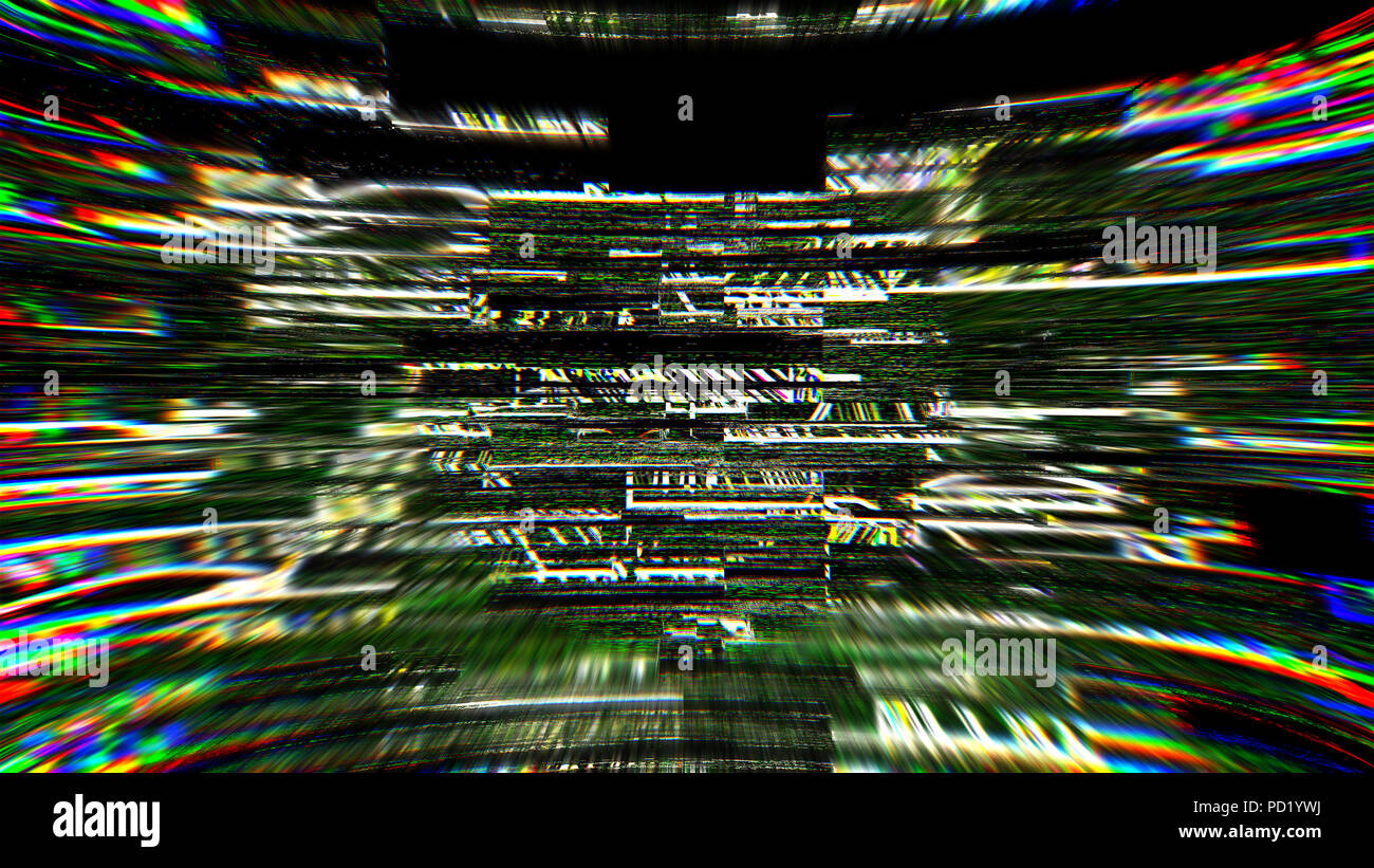 Abstract glitch texture background. 3d rendering digital backdrop Stock ...