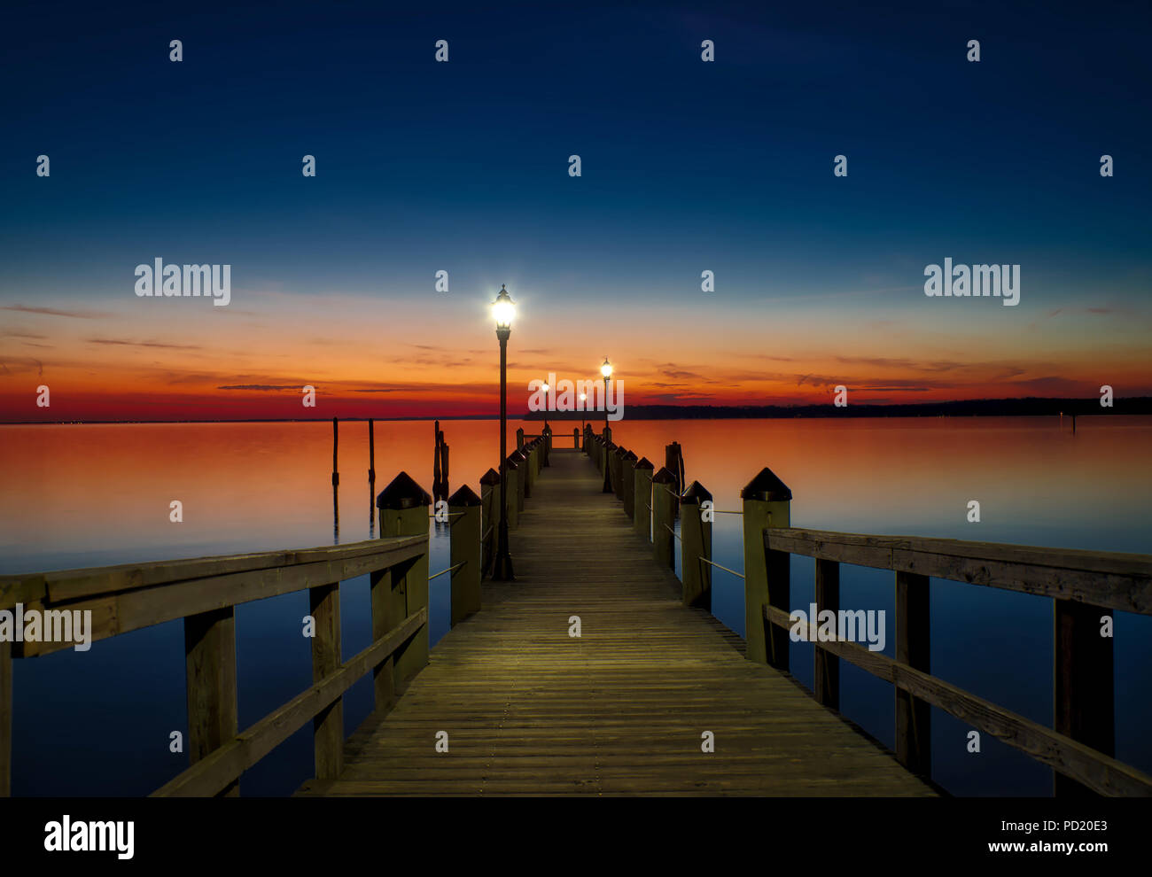 Sunset chesapeake bay hi-res stock photography and images - Alamy
