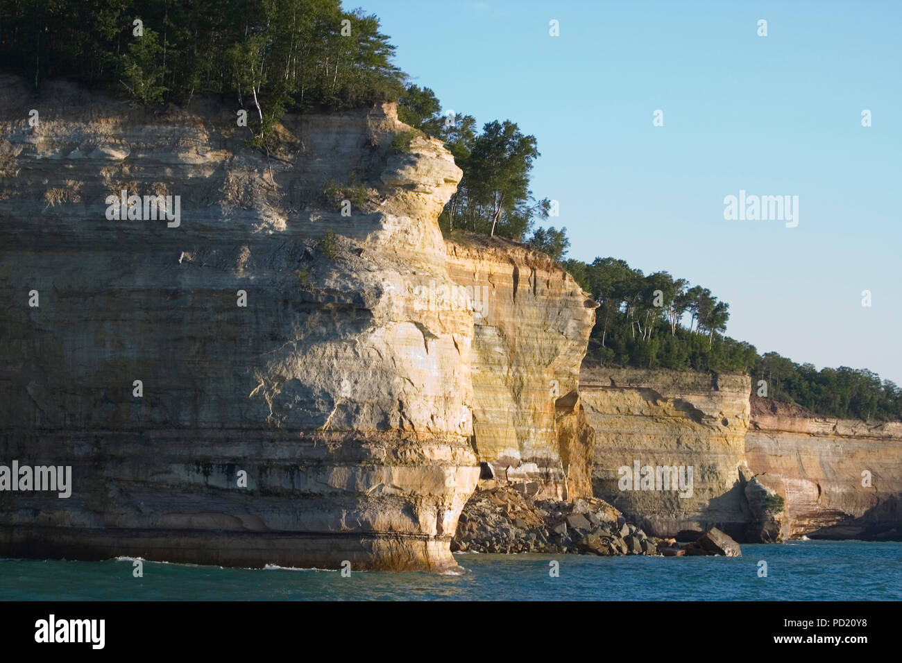 Pictured Rocks National Lakeshore, Michigan Stock Photo - Alamy