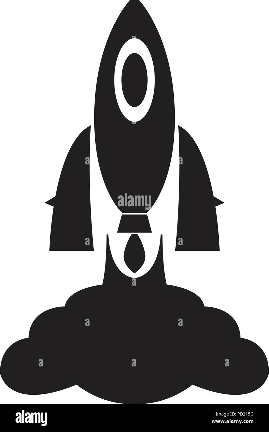 Isolated spaceship logo Stock Vector Image & Art - Alamy