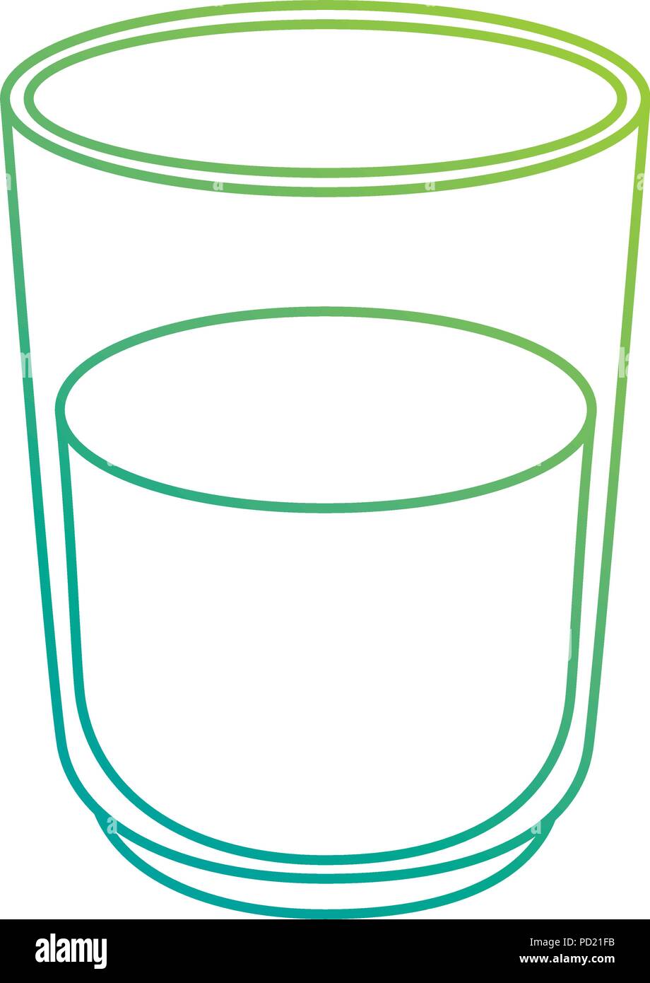 Clean glassware Stock Vector Images - Alamy