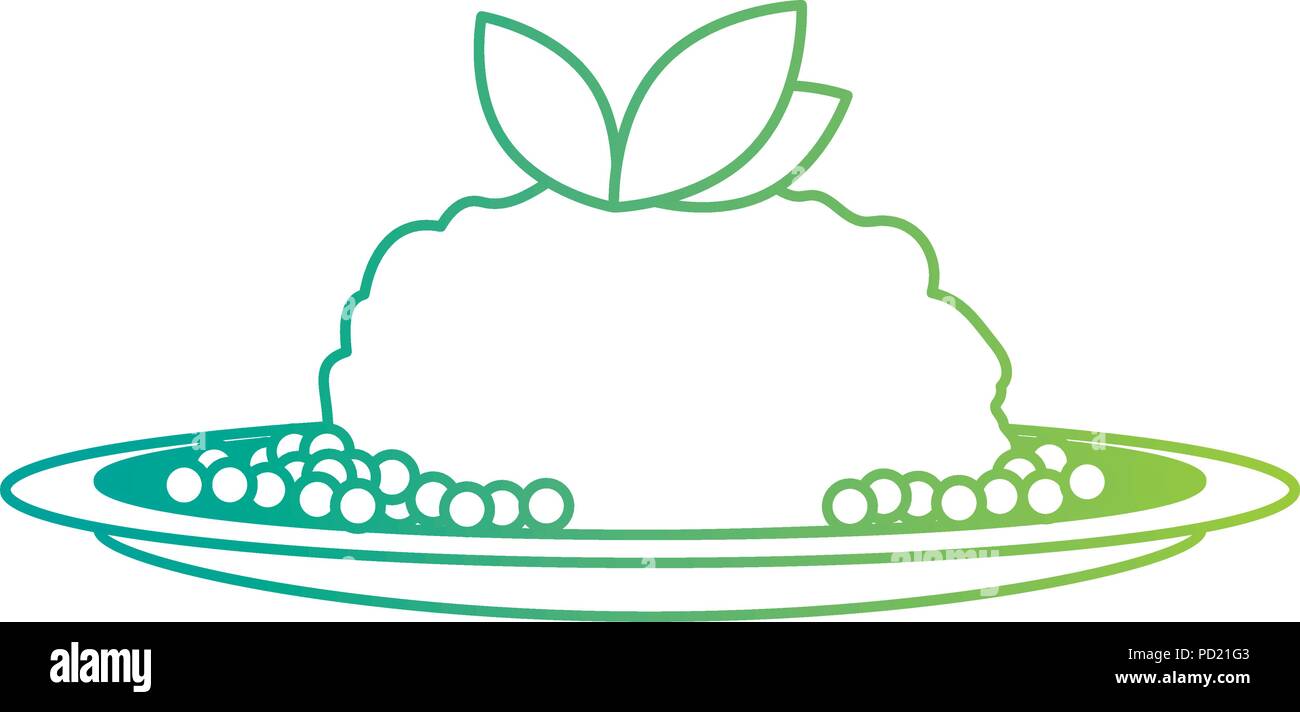 Dish with veggies Stock Vector Images - Alamy