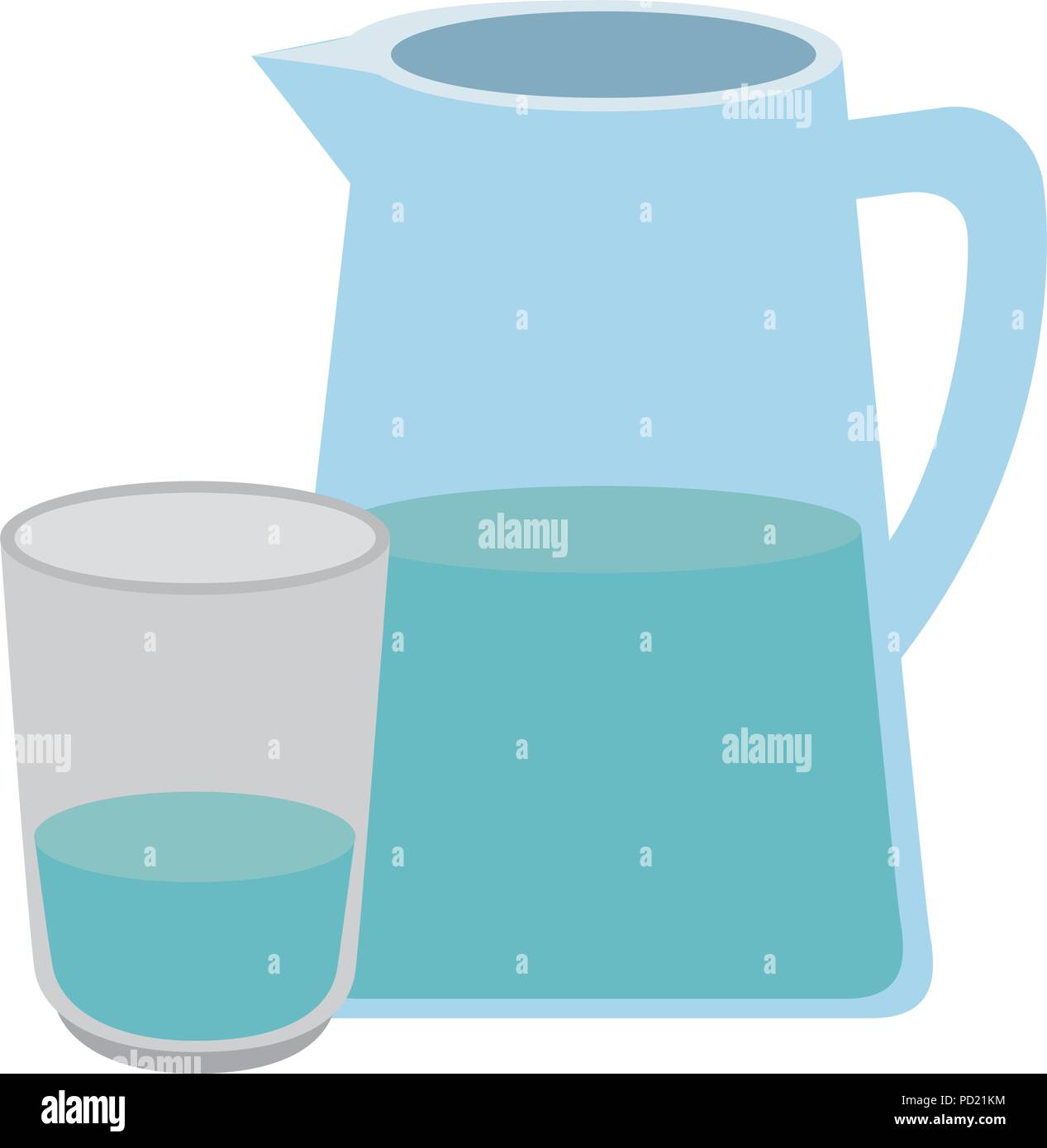 water jar isolated icon Stock Vector Image & Art - Alamy