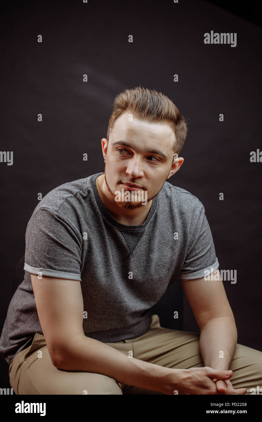 Hand resting on arm chair hi-res stock photography and images - Alamy