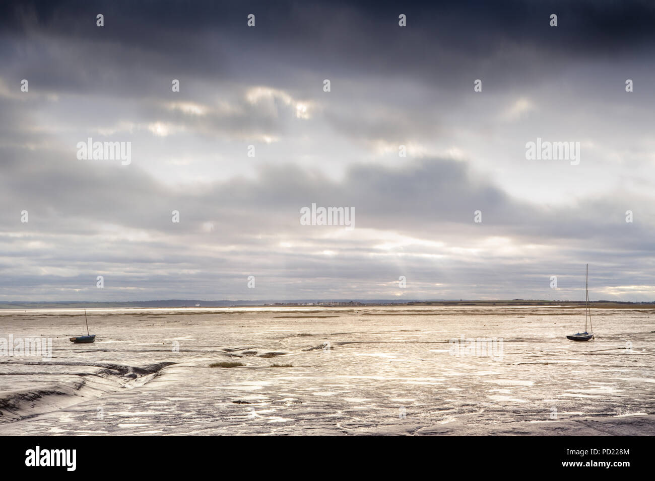 landscape view arond maldon and heybridge Stock Photo - Alamy
