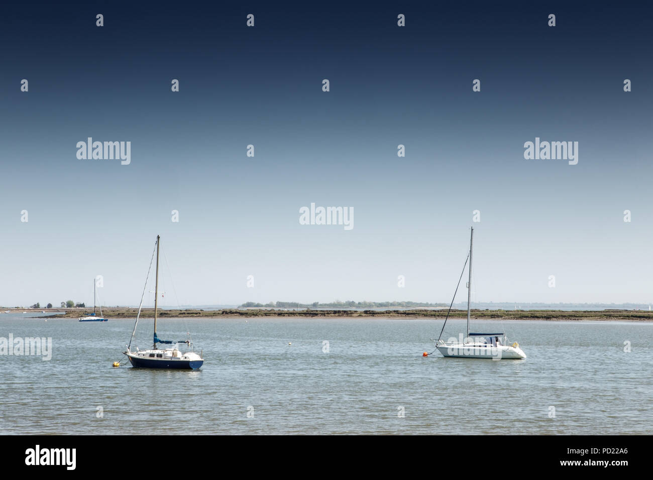 landscape view arond maldon and heybridge Stock Photo - Alamy