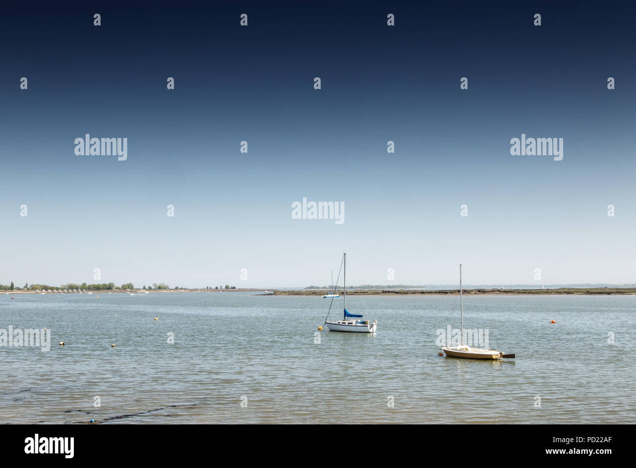 landscape view arond maldon and heybridge Stock Photo - Alamy
