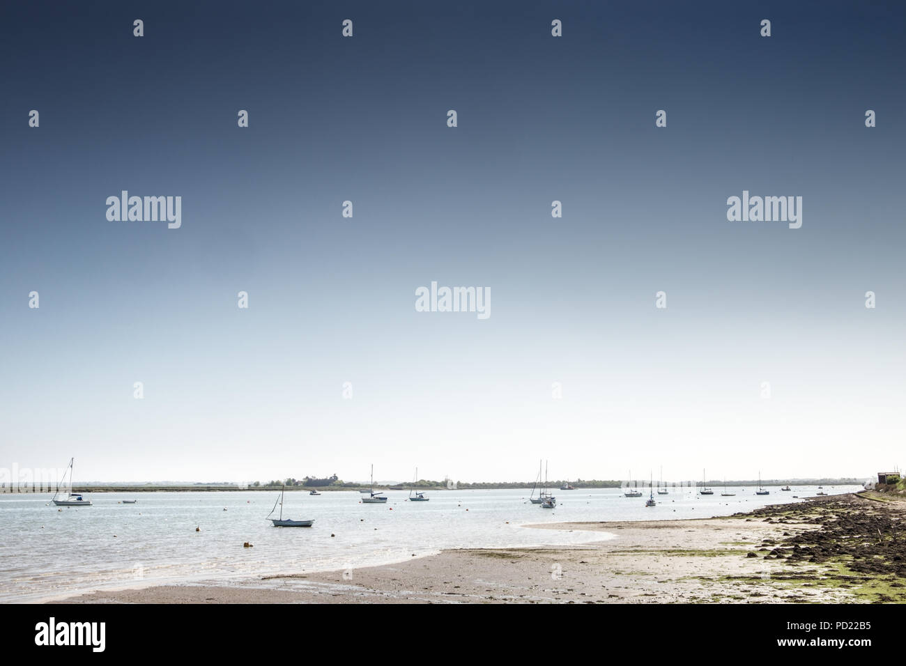 landscape view arond maldon and heybridge Stock Photo - Alamy
