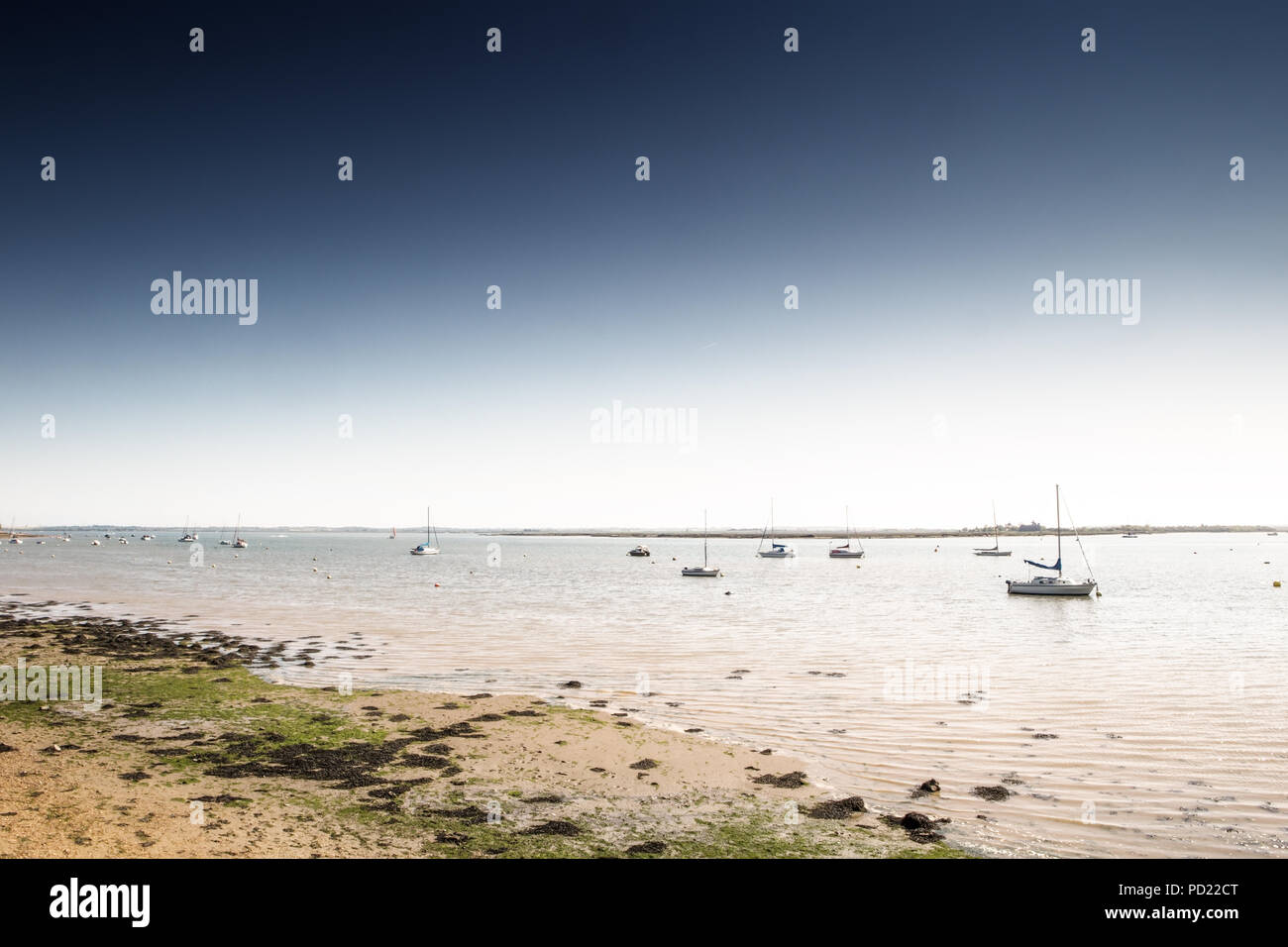 landscape view arond maldon and heybridge Stock Photo - Alamy