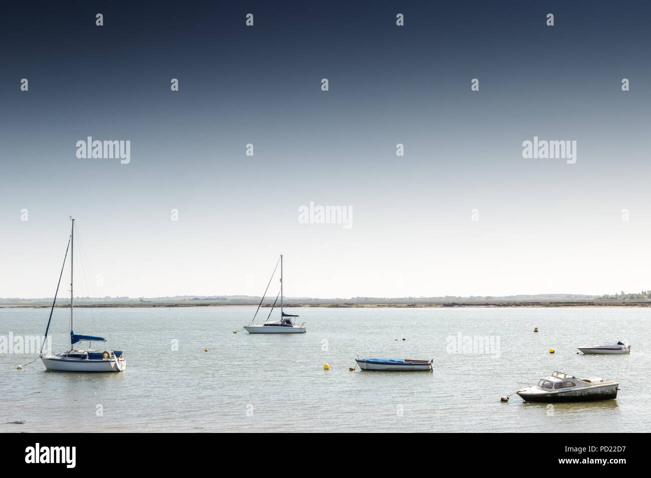 landscape view arond maldon and heybridge Stock Photo - Alamy