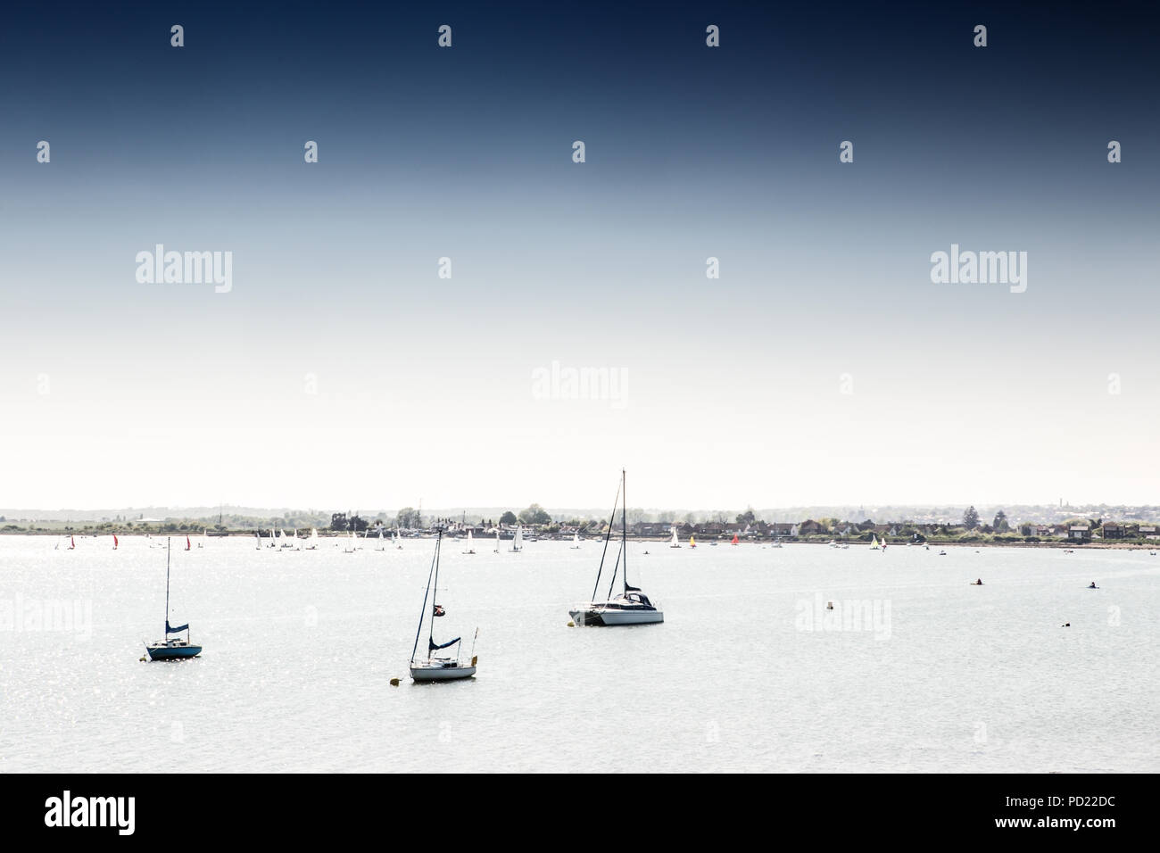 landscape view arond maldon and heybridge Stock Photo - Alamy