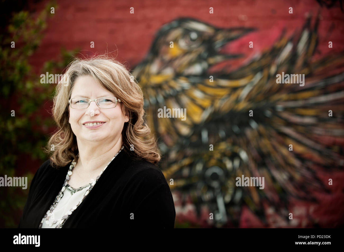 Liberal politician and councillor Anne Masson (Belgium, 21/04/2016 ...