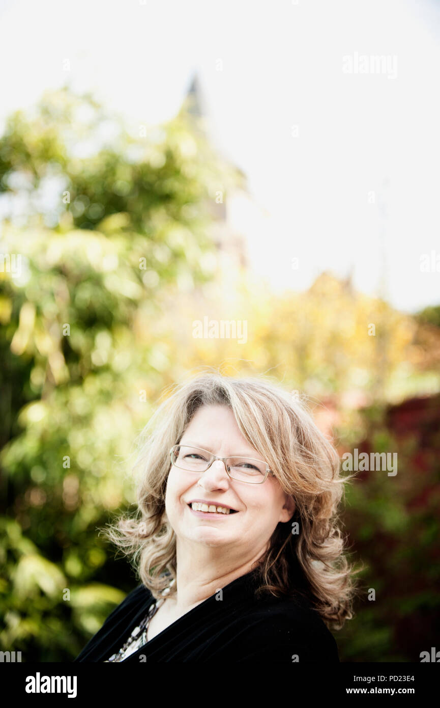 Liberal politician and councillor Anne Masson (Belgium, 21/04/2016 ...