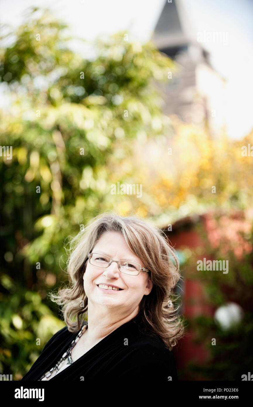 Liberal politician and councillor Anne Masson (Belgium, 21/04/2016 ...