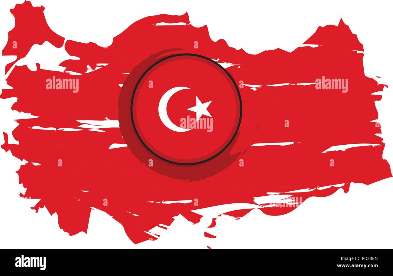 Map of Turkey with a label Stock Vector Image & Art - Alamy