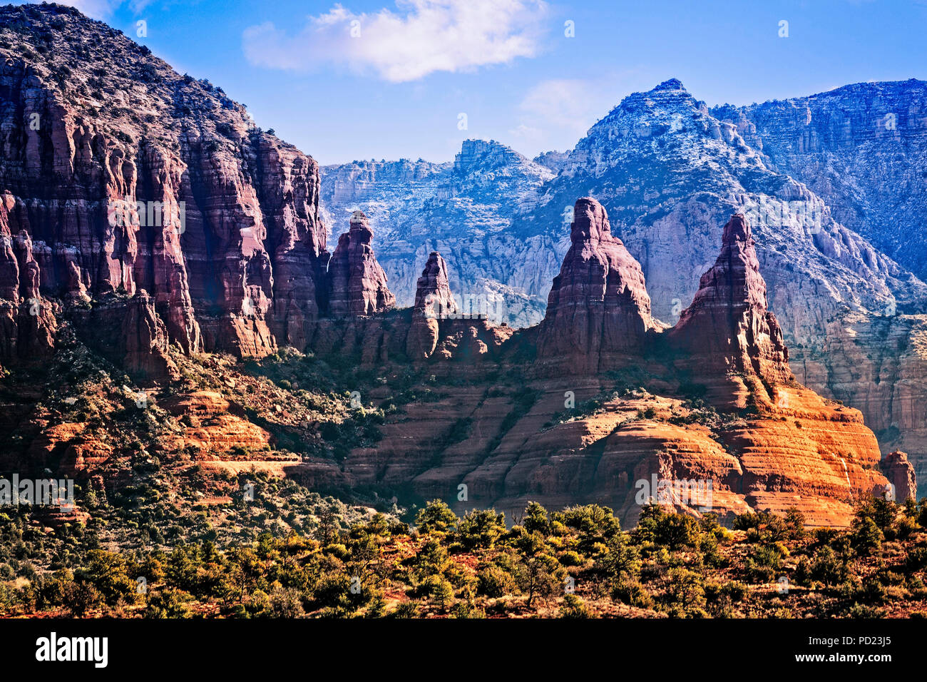 Chicken Point in Sedona, Arizona Stock Photo - Alamy