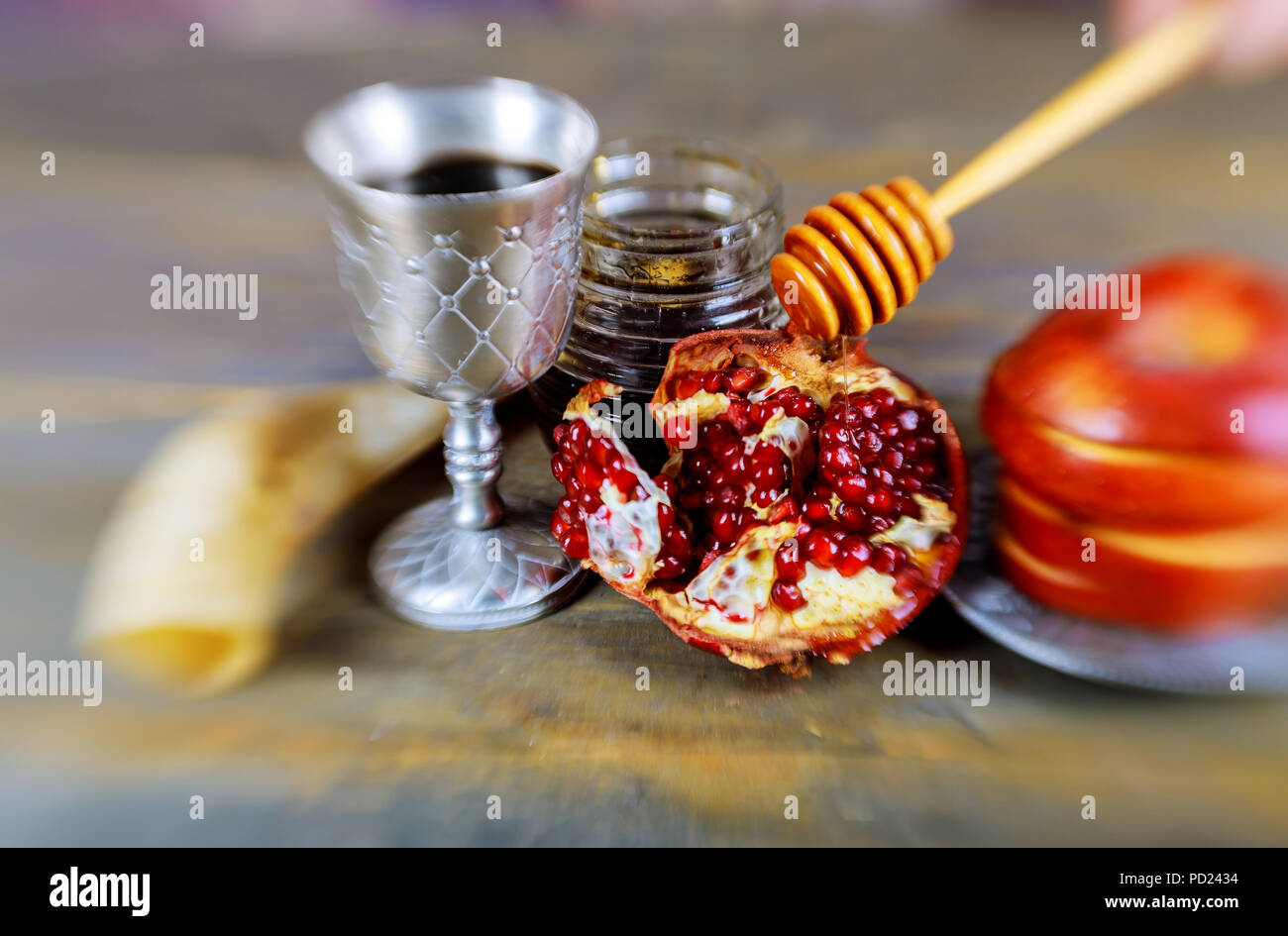 Jewish Holiday Rosh hashanah jewish New Year holiday concept ...
