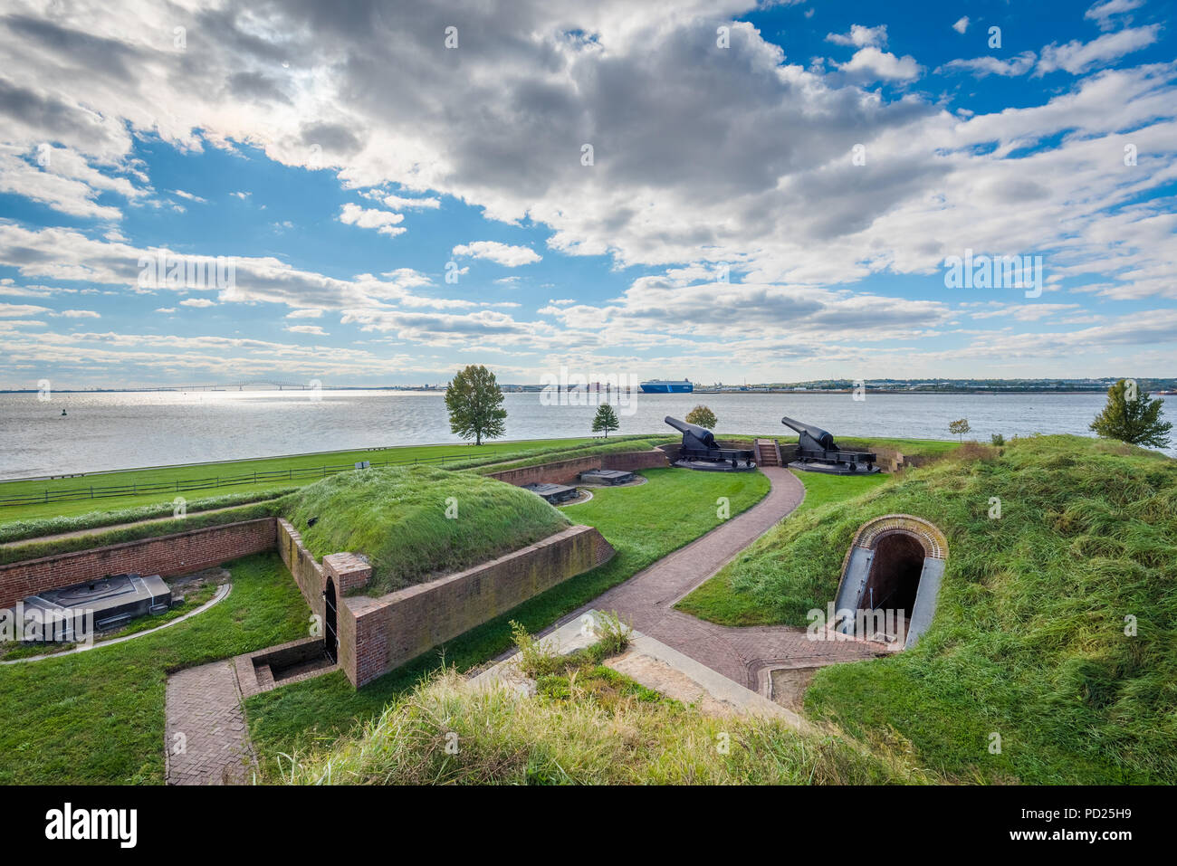 Fort McHenry, in Baltimore, Maryland Stock Photo - Alamy