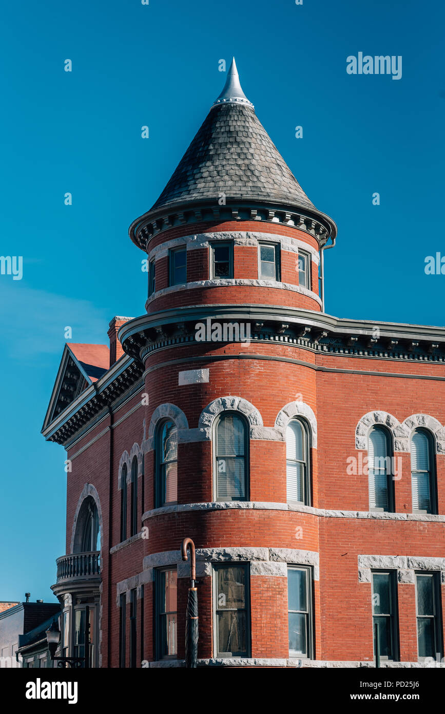 Historic architecture in downtown Staunton, Virginia Stock Photo - Alamy