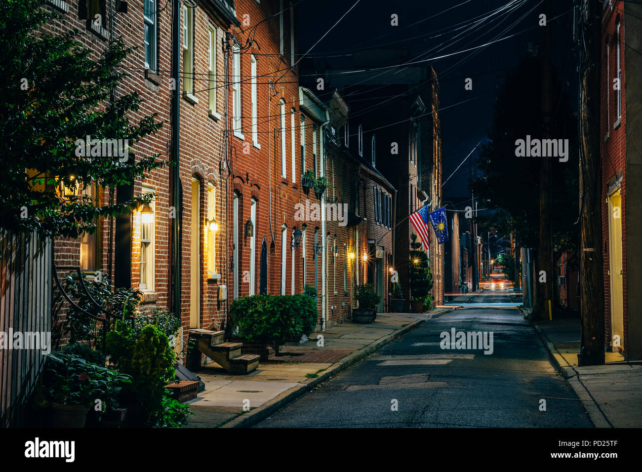 Baltimore maryland fells point houses hi-res stock photography and ...