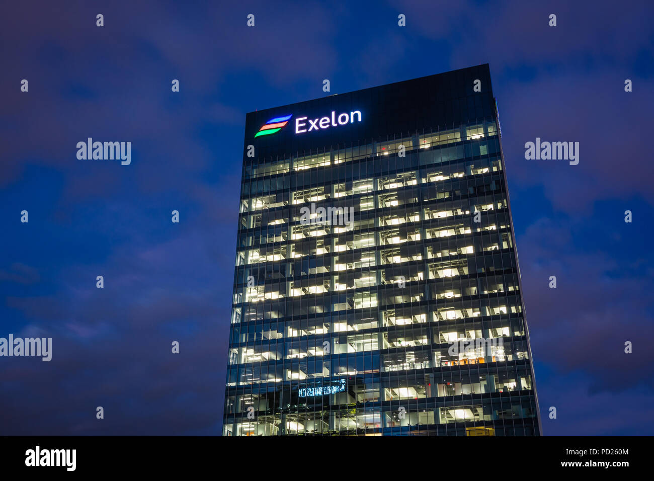 Exelon building hi-res stock photography and images - Alamy
