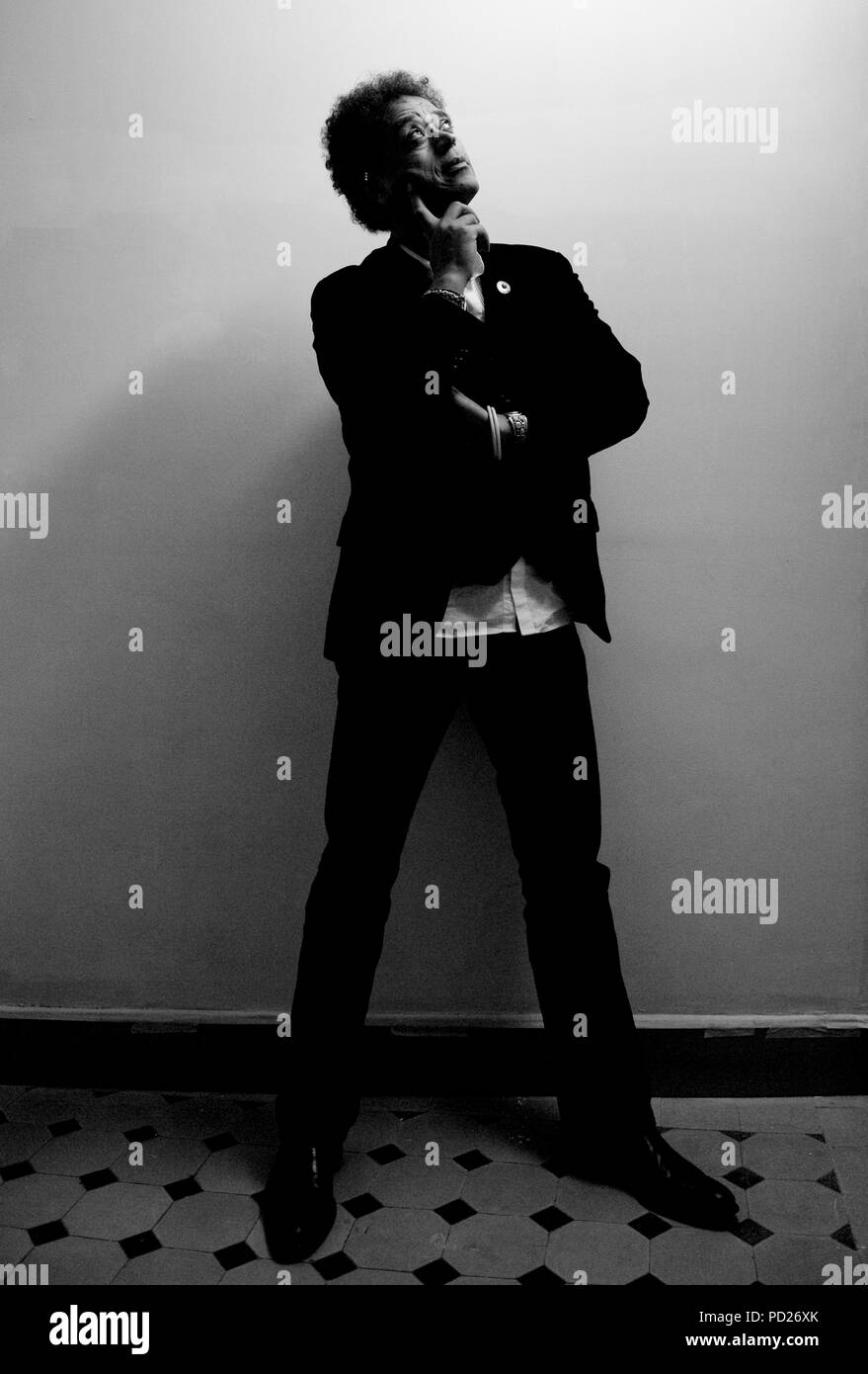 Belgian singer songwriter Jean Bosco Safari (Belgium, 11/12/2009 Stock ...