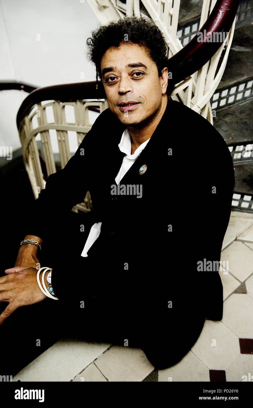 Belgian singer songwriter Jean Bosco Safari (Belgium, 11/12/2009 Stock ...