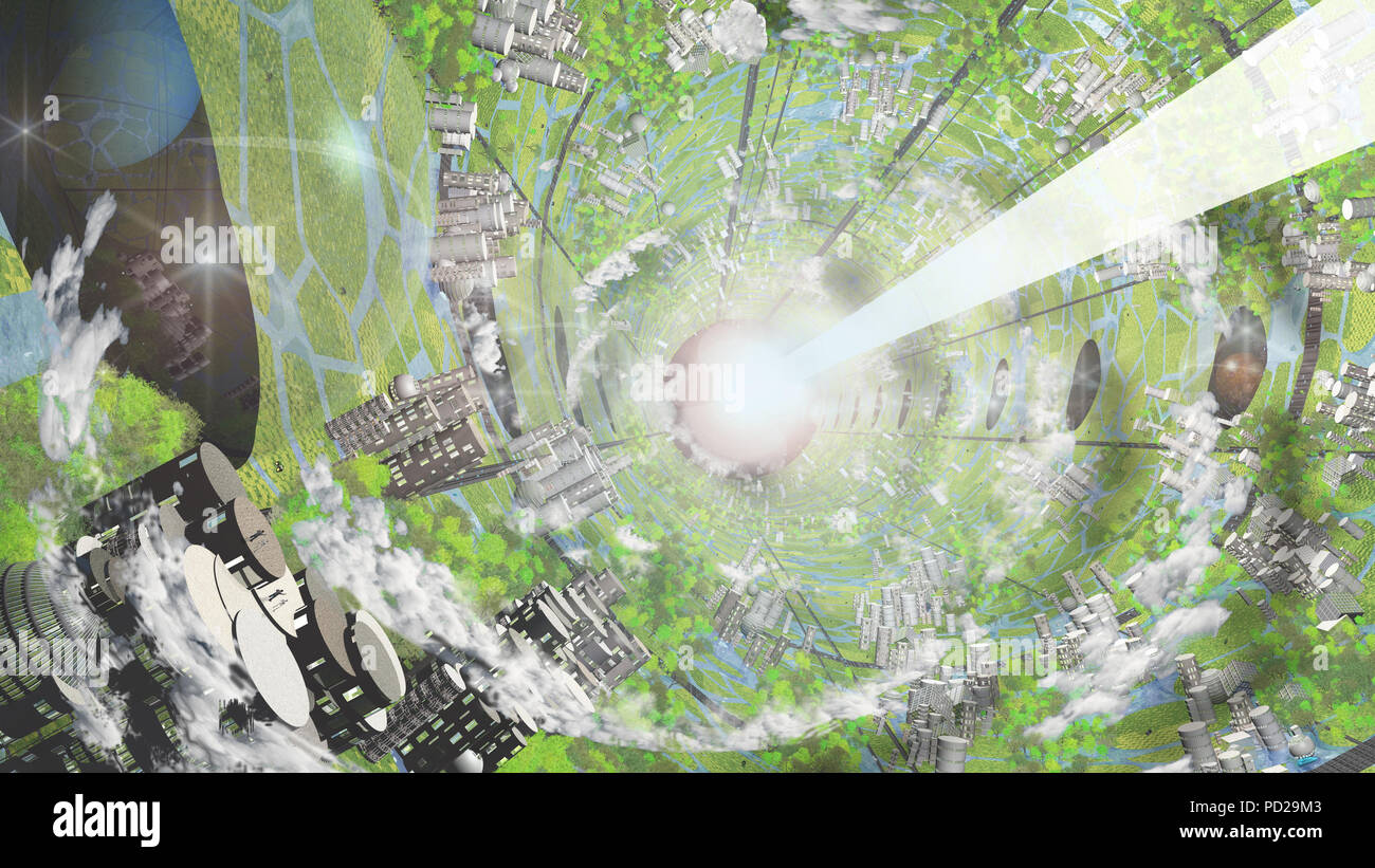 Space Colony Interior High Resolution Stock Photography and Images - Alamy