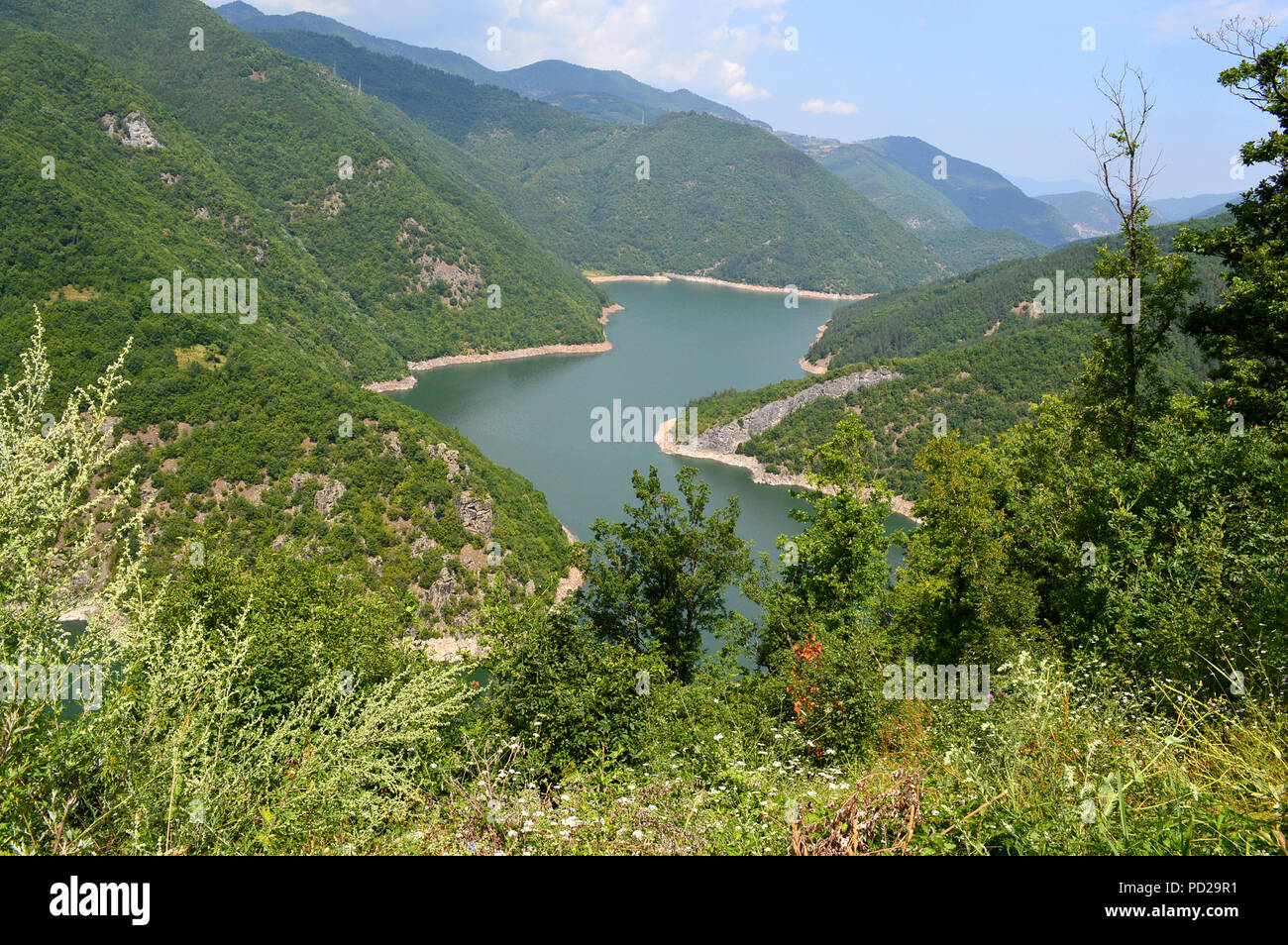 Vacha Reservoir, Devin Municipality, south Bulgaria Stock Photo - Alamy