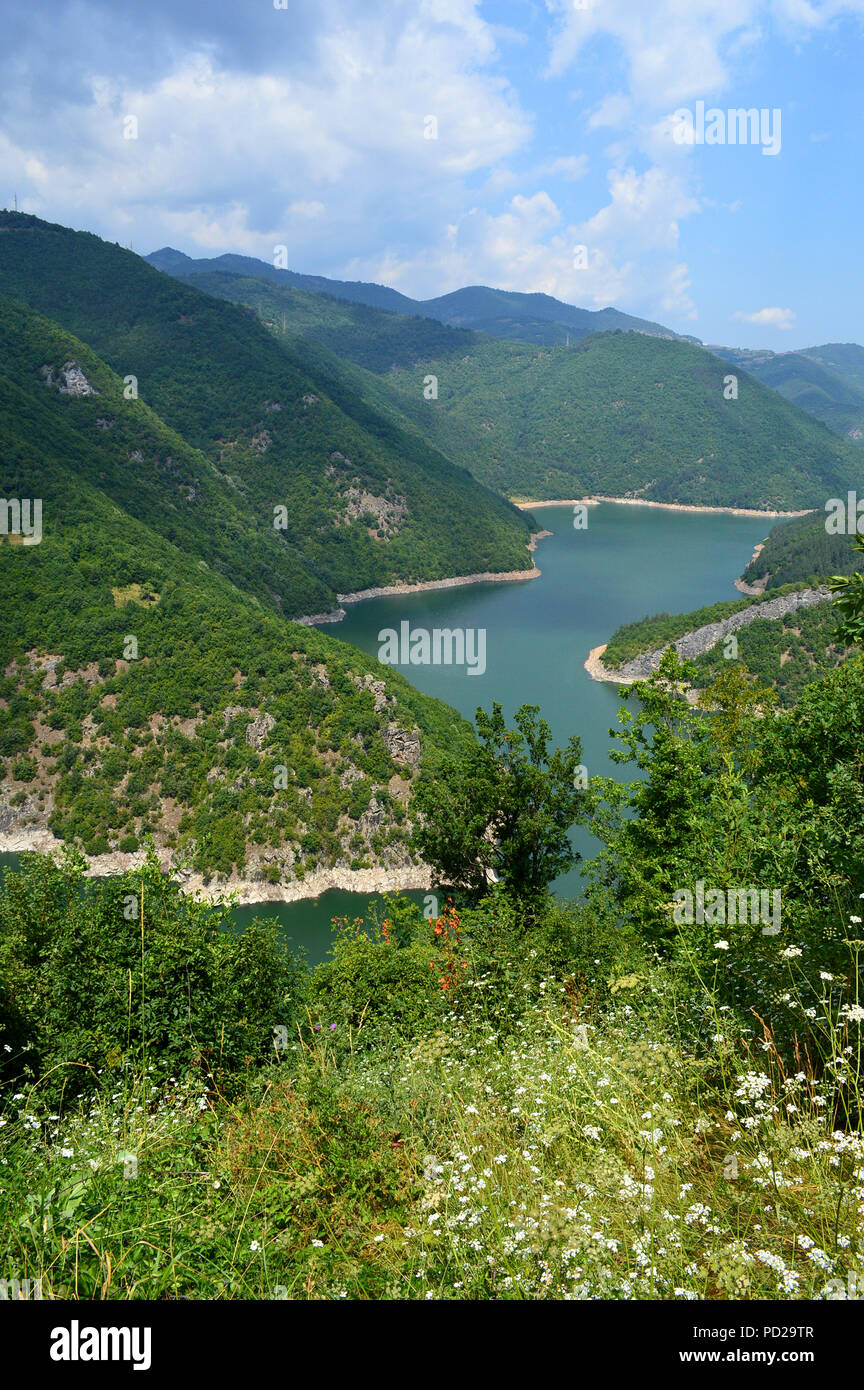 Vacha Reservoir, Devin Municipality, south Bulgaria Stock Photo - Alamy