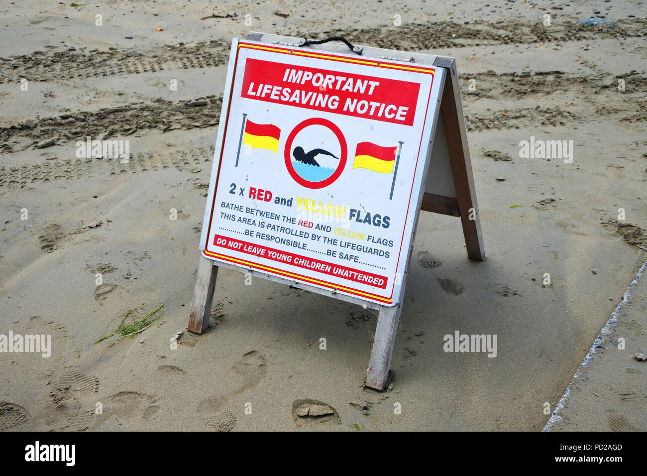 Beach information notice board hi-res stock photography and images - Alamy