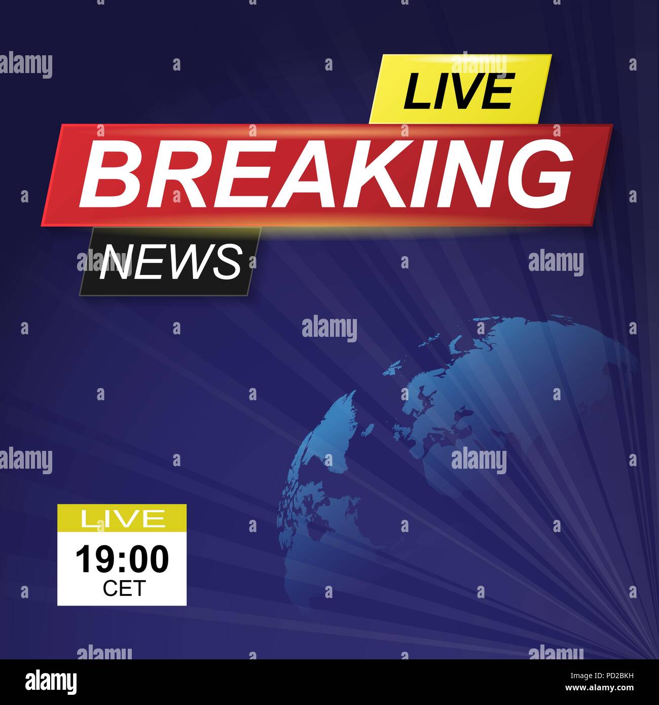 Breaking news background hi-res stock photography and images - Alamy