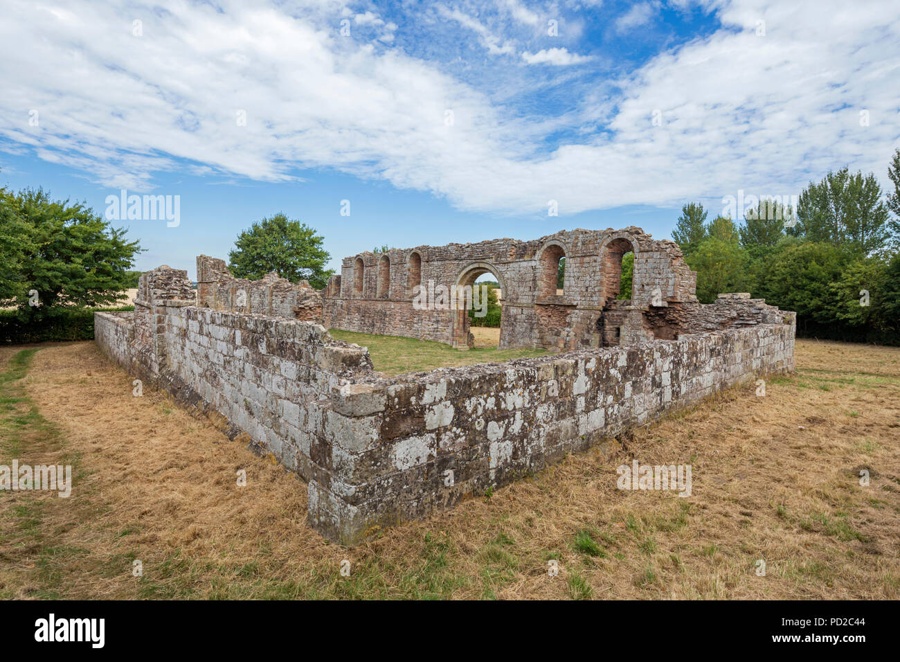White Ladies Priory or Brewood Priory, Shropshire, England, UK Stock ...