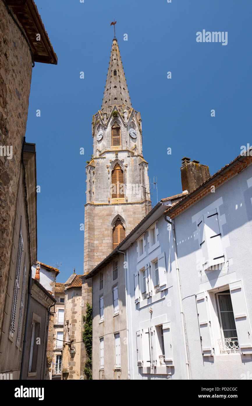 The church in Confolens, Nouvelle-Aquitaine, France Stock Photo - Alamy