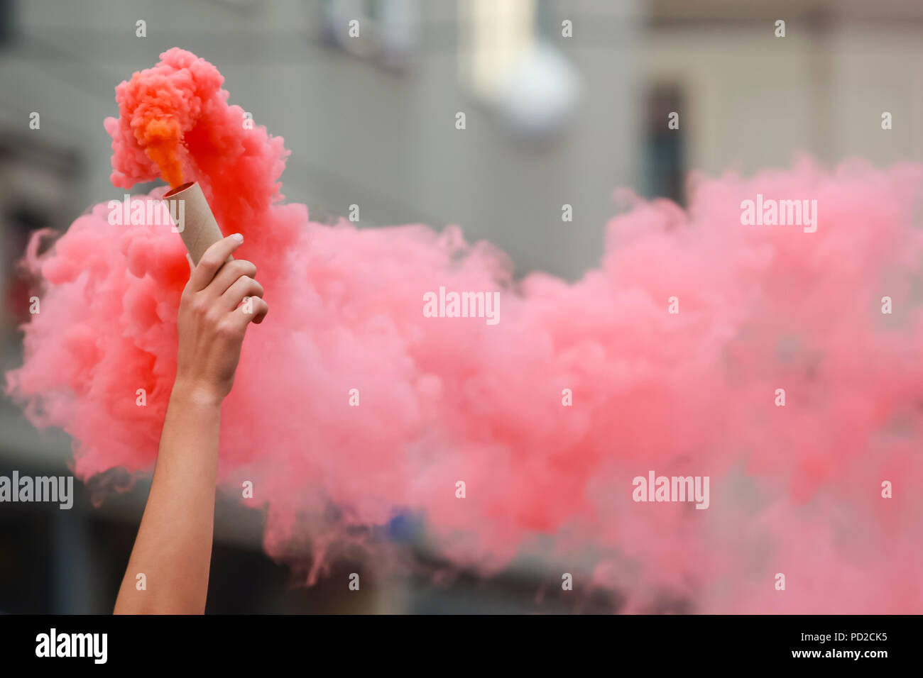 Signal Flare High Resolution Stock Photography and Images - Alamy