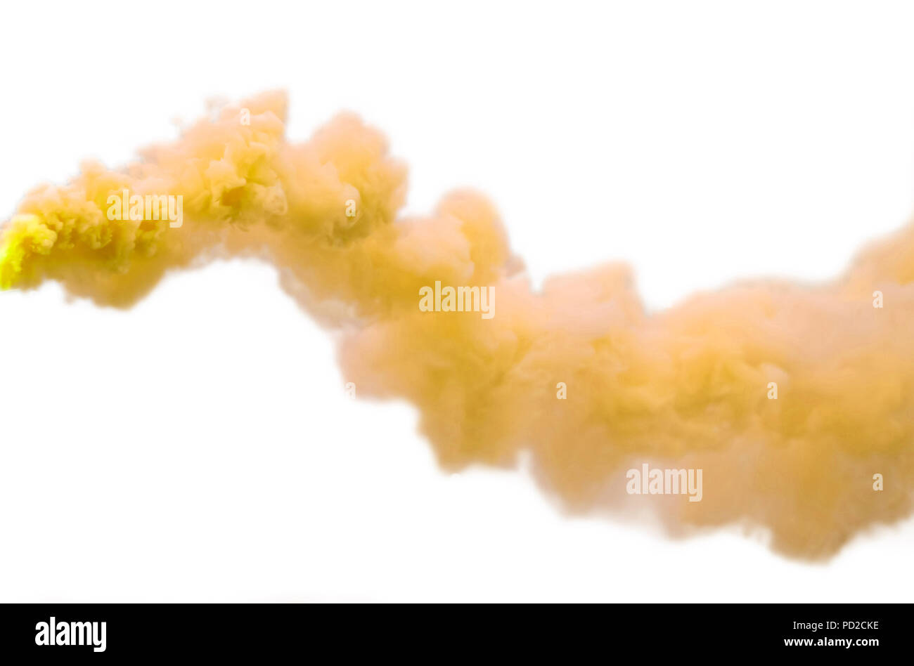 Yellow smoke hi-res stock photography and images - Alamy