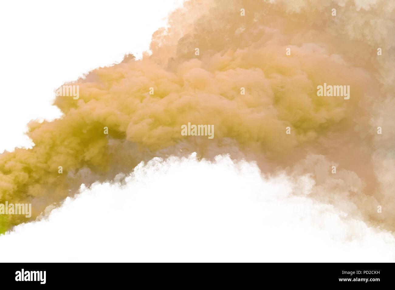 Yellow Smoke High Resolution Stock Photography and Images - Alamy