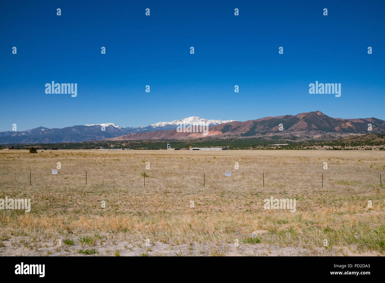 The beautiful landscape from the Ackerman Overlook, Colorado Springs ...