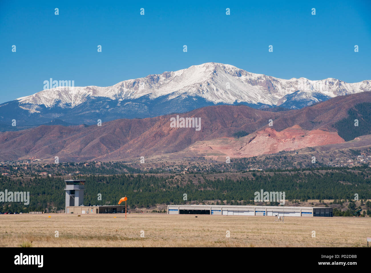 The beautiful landscape from the Ackerman Overlook, Colorado Springs ...