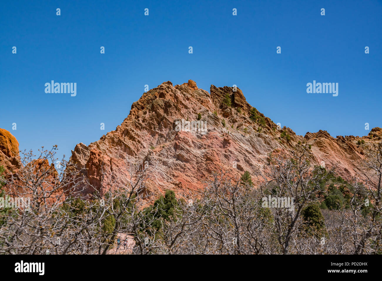 Garden gods manitou springs colorado hi-res stock photography and ...