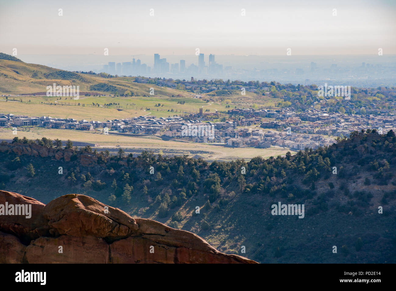 Denver cityscape hi-res stock photography and images - Alamy