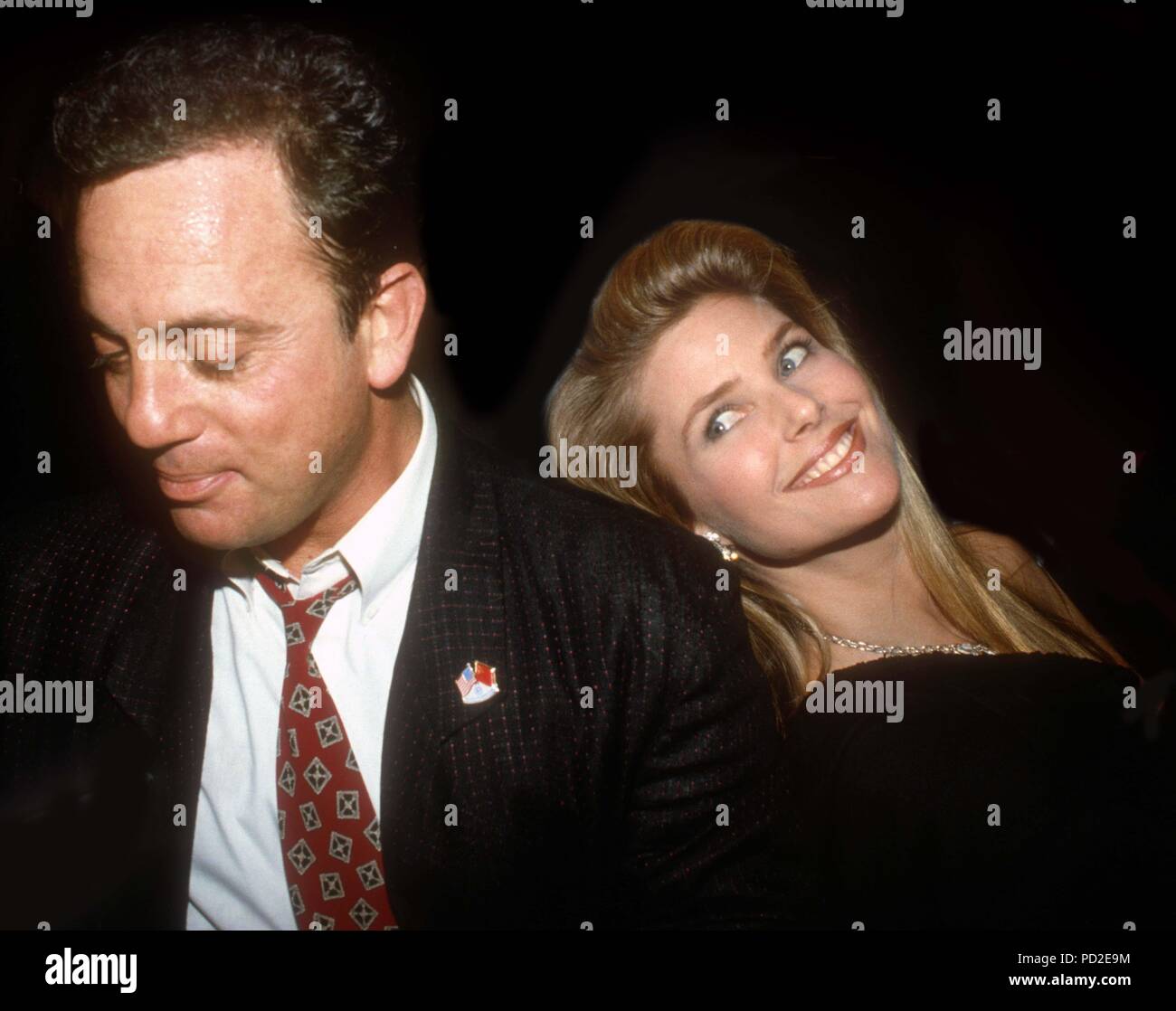 #BIllyJoel #ChristieBrinkley 1982 Photo By Adam Scull/PHOTOlink.net ...