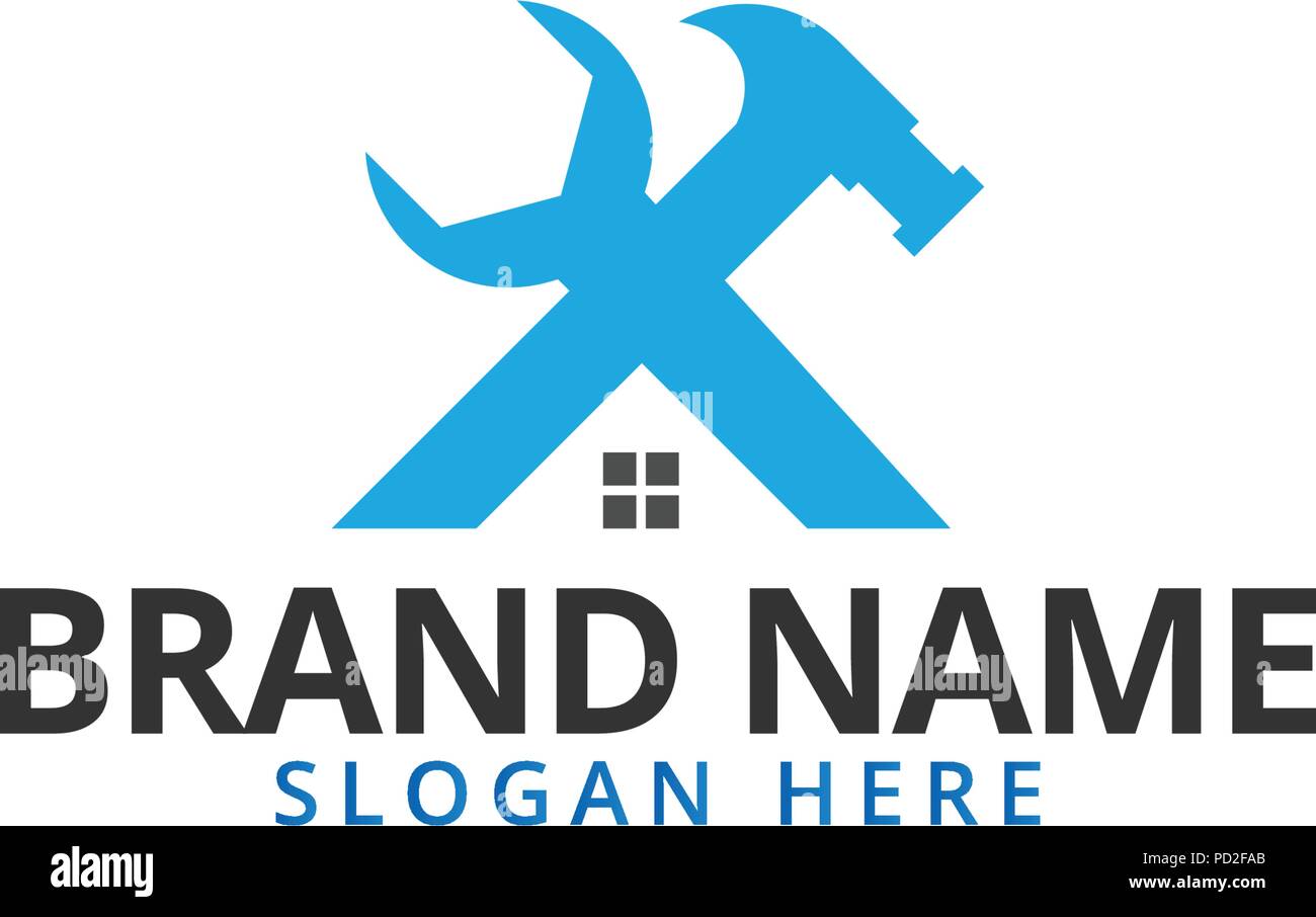 Roof and tools Stock Vector Images - Alamy