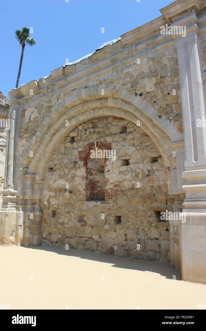 Great Stone Church, Mission San Juan Capistrano, California Stock Photo ...