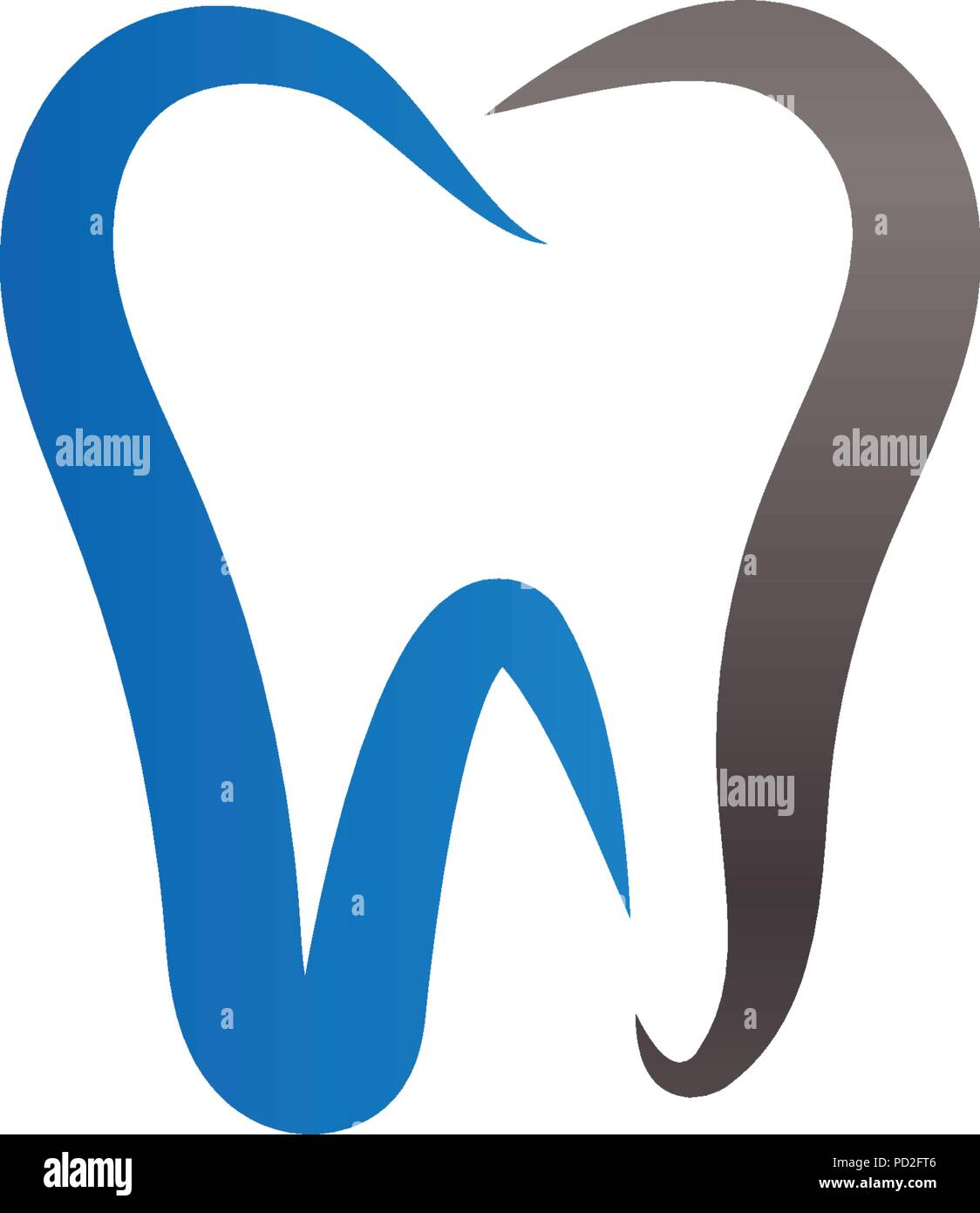 Simple tooth logo icon design template vector Stock Vector Image & Art ...