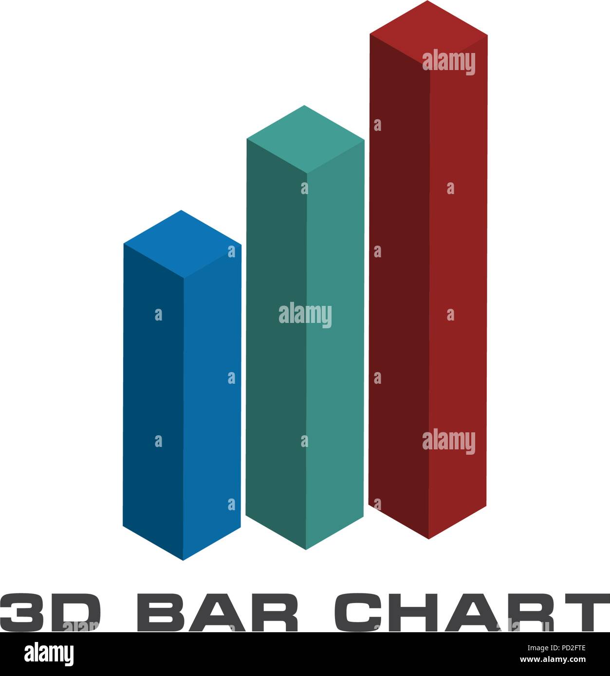 3d abstract chart company presentation Stock Vector Images - Alamy