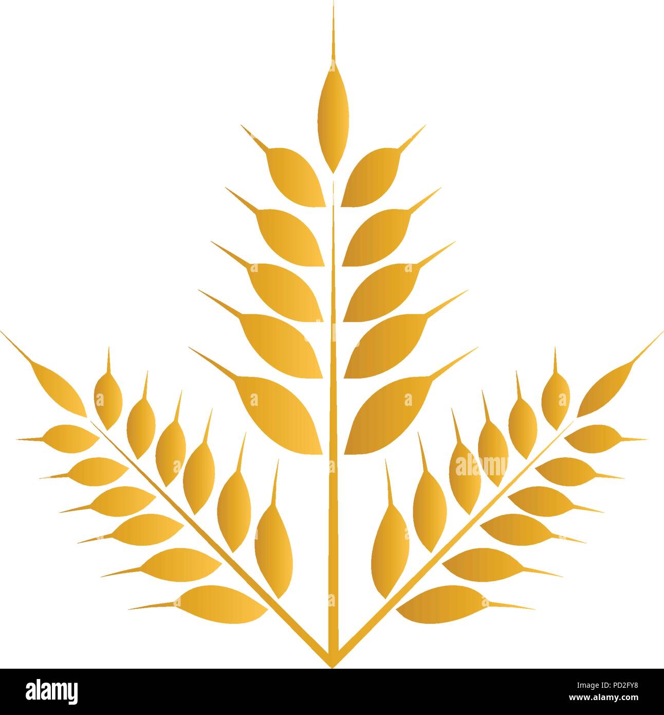 Yellow spike Stock Vector Images - Alamy