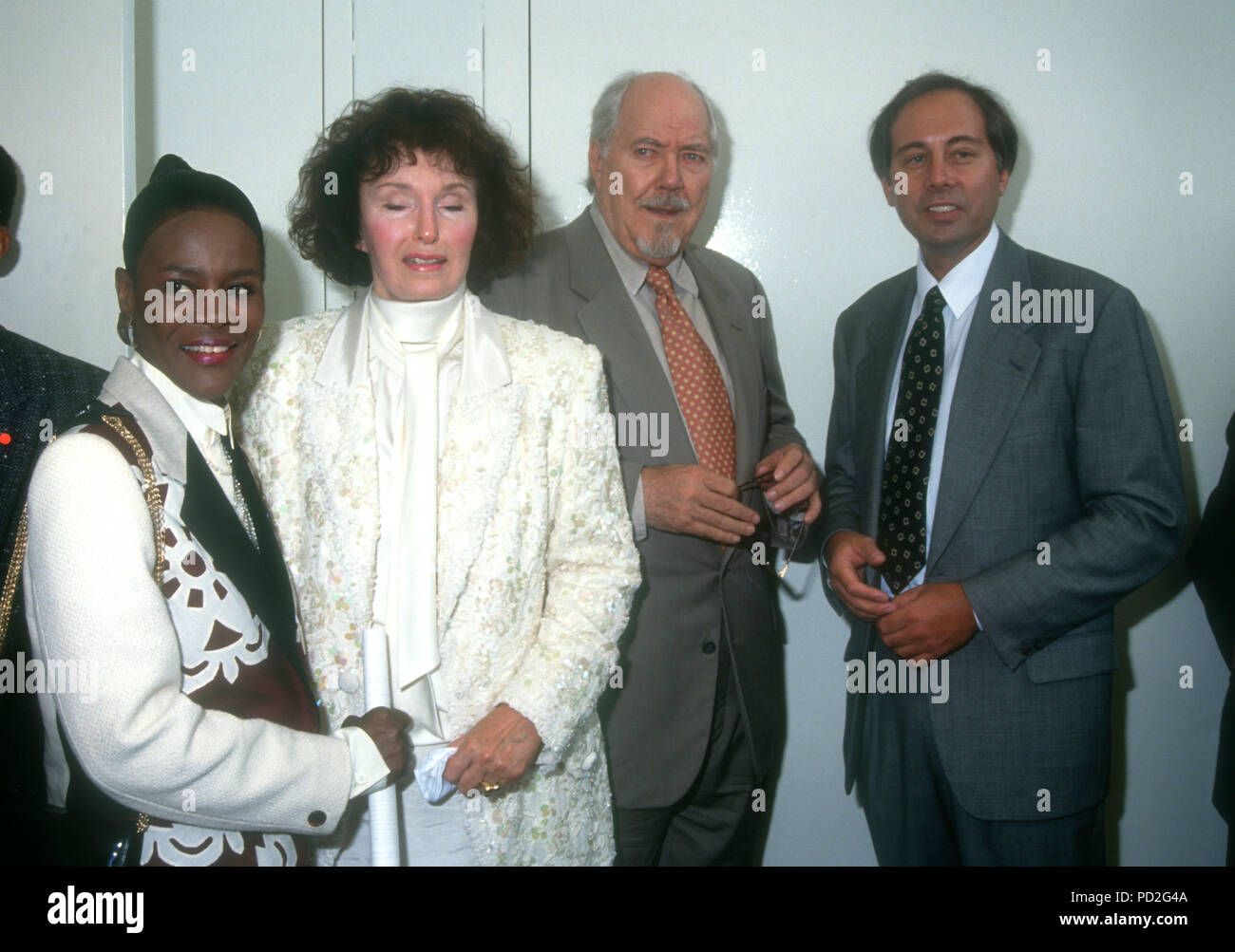 BEVERLY HILLS, CA - JUNE 12: (L-R) Actress Cicely Tyson, guest ...
